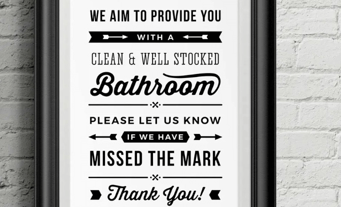 25 Printable Bathroom Signs - Unix Commerce