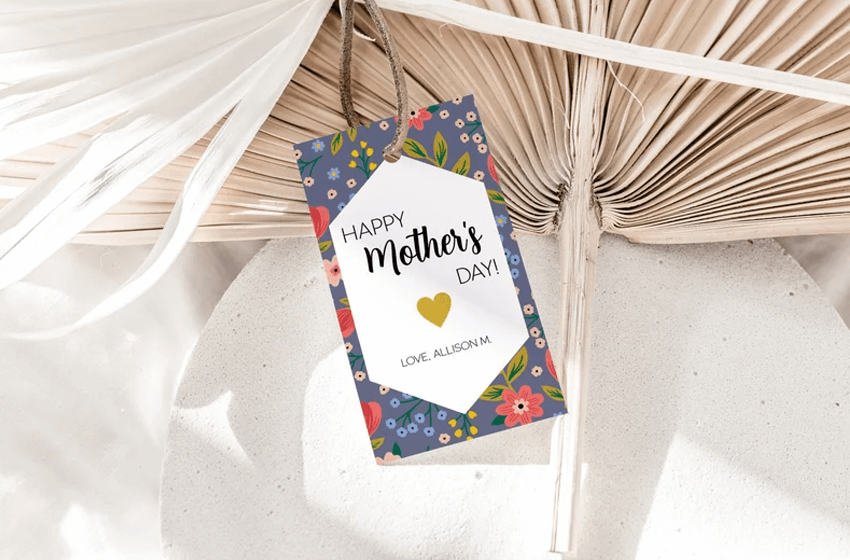 12 Mothers Day Gift Tags - Unix Commerce